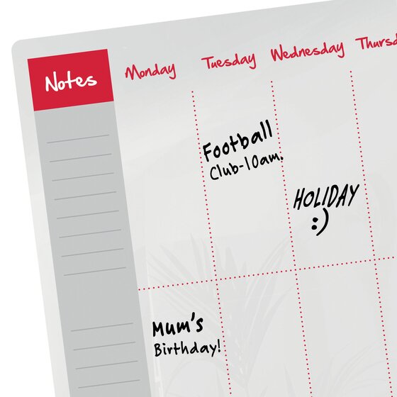 Acrylic Planners | Sasco Semi Transparent Acrylic Mini Whiteboard ...