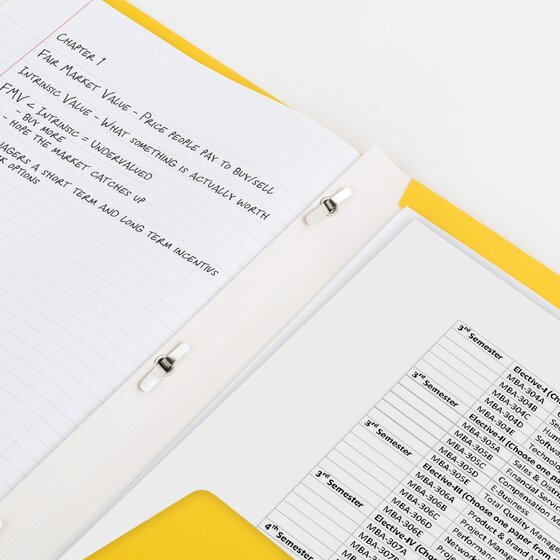 Five Star Pocket and Prong Paper Folder, Harvest Yellow | Hot Deals ...