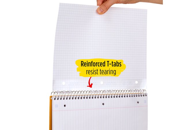 Five Star Reinforced Insertable Notebook Paper, Graph Ruled, 8 1/2" x ...