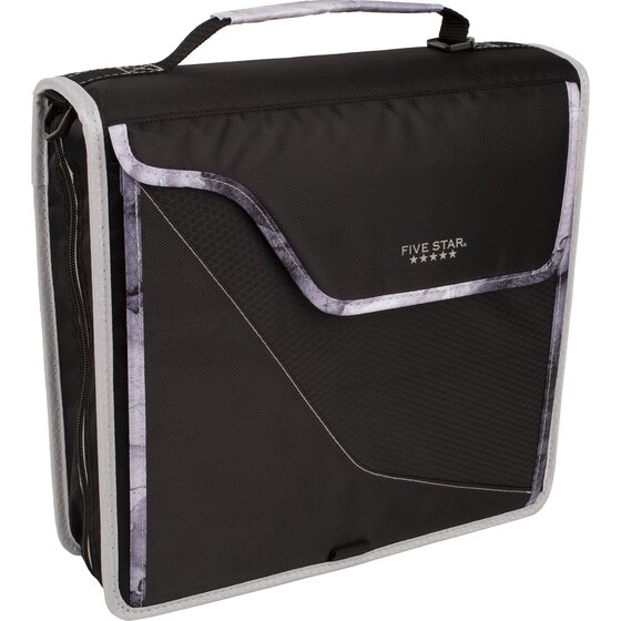 Five Star® 3" Sewn Zipper Binder Plus Removable Padded Case, 850 Sheet ...