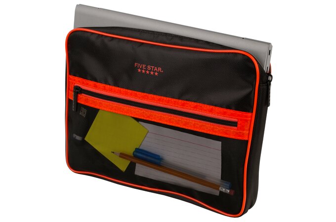 Five Star® 3" Sewn Zipper Binder Plus Removable Padded Case, 850 Sheet ...