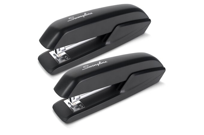Swingline® Standard Stapler, 20 Sheets, Black, 2 Pack | Swingline Full ...