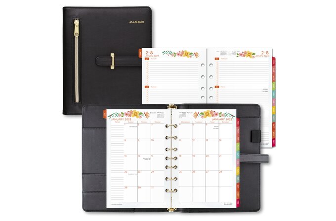 AT-A-GLANCE Kathy Davis Undated Notepads Refill, Loose-Leaf, Portable ...