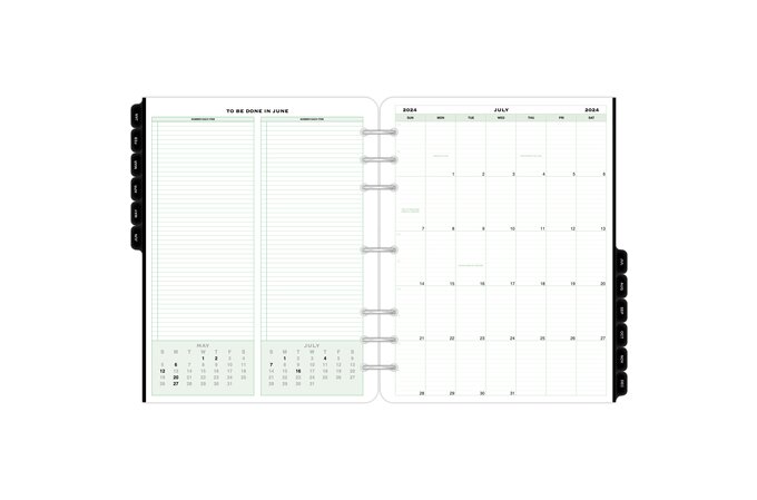 Day-Timer Two Page Per Day Original Planner Refills, Loose-Leaf, Folio ...