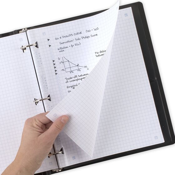 Five Star® Reinforced Filler Paper Plus Study App, Graph Ruled, 8 1/2 ...