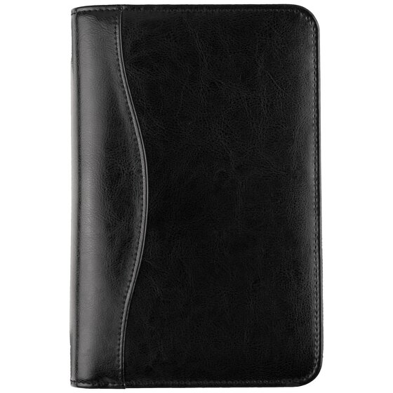Day-Timer® Zippered Planner Cover with Tech Stand, 6-Ring, Black ...