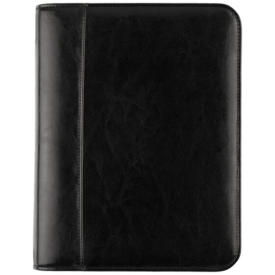 Day-Timer® Zippered Planner Cover with Tech Stand, 7-Ring, Black, Desk ...
