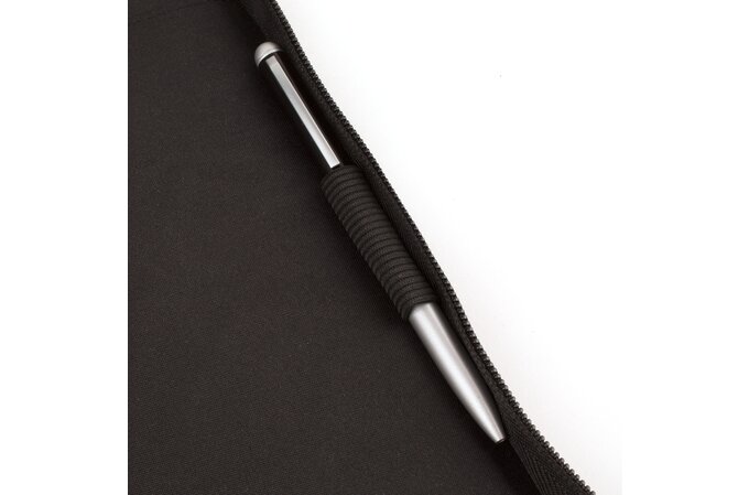 Day-Timer® Zippered Planner Cover with Tech Stand, 7-Ring, Black, Desk ...