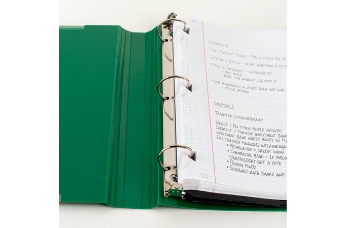 Five Star® 1" Customizable Plastic Binder Plus Study App, Color Chosen ...