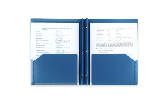 Five Star® Customizable Pocket and Prong Plastic Folders Plus Study App ... Five Star® Customizable Pocket and Prong Plastic Folders Plus Study App ...