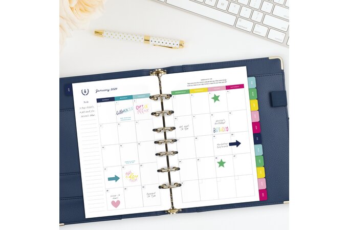 Simplified System by Emily Ley for AT-A-GLANCE Shapes Sticker Pack, Set ...