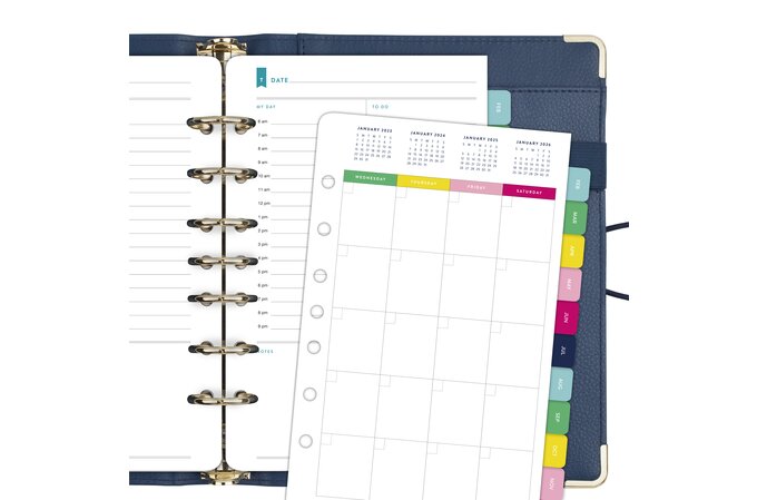 Simplified by Emily Ley for AT-A-GLANCE Undated One Page Per Day Refill ...