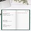 AT-A-GLANCE Standard Diary Daily Diary, Undated, Green, Small, 5 3/4" x ...