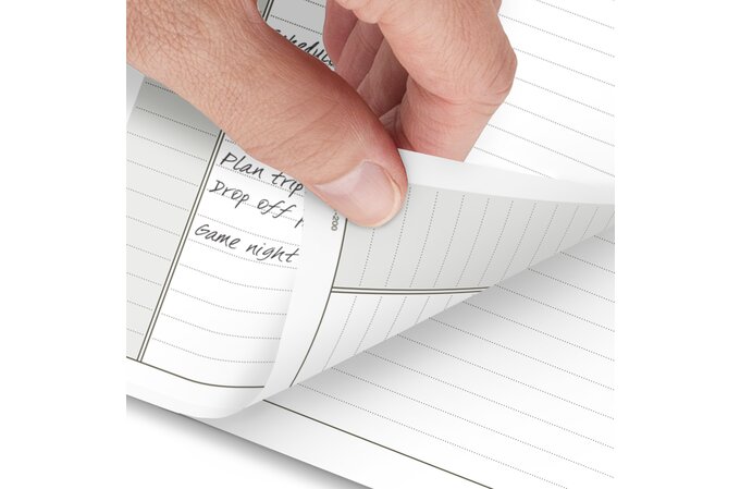 AT-A-GLANCE Undated Notes Pages, Loose-Leaf, 7 Ring, Desk Size, 5 1/2 ...