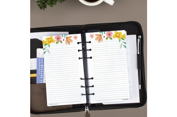 AT-A-GLANCE® Kathy Davis® Notepads Refill, Loose-Leaf, Portable Size, 3 ...