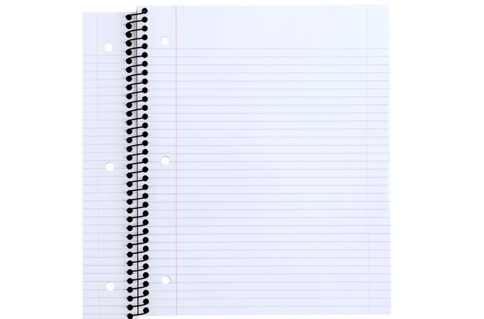 Mead® Spiral Notebook, 5 Subject, College Ruled, Plastic Cover, 8 1/2 ... Mead® Spiral Notebook, 5 Subject, College Ruled, Plastic Cover, 8 1/2 ...