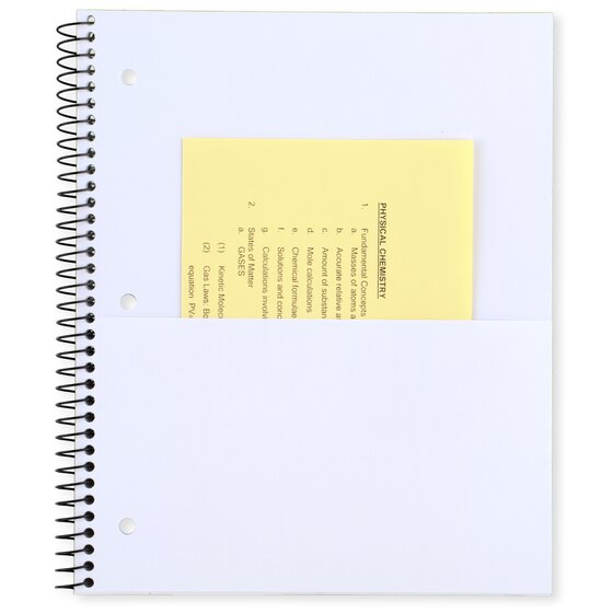 Mead Spiral Notebook, 1 Subject, College Ruled, 8 1/2 Mead Spiral Notebook, 1 Subject, College Ruled, 8 1/2