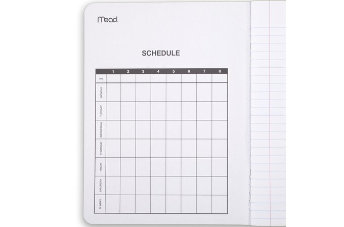 Mead® Color Composition Book, College Ruled, 100 Sheets, 7-1/2" x 9-3/4 ...