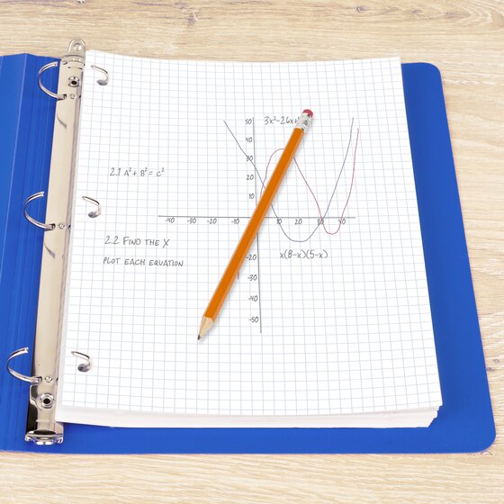 Mead Q4 Paper Tablet, Graph Ruled, 20 Sheets, 11" x 8 1/2" | Filler ...