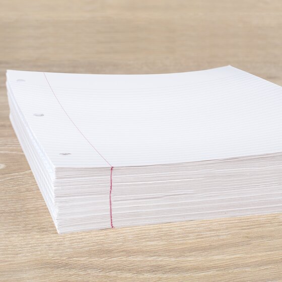 Mead® Filler Paper, College Ruled, 11" x 8-1/2", 400 Sheets/Pack ...