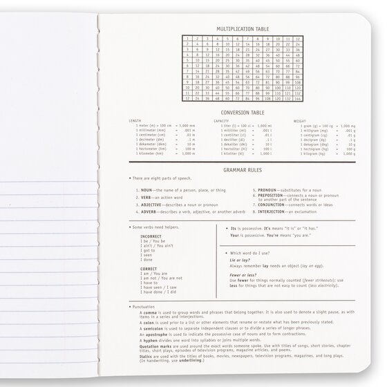 Mead Square Deal Journal Composition Book, Wide Ruled, 100 Sheets, 9 3/ ...