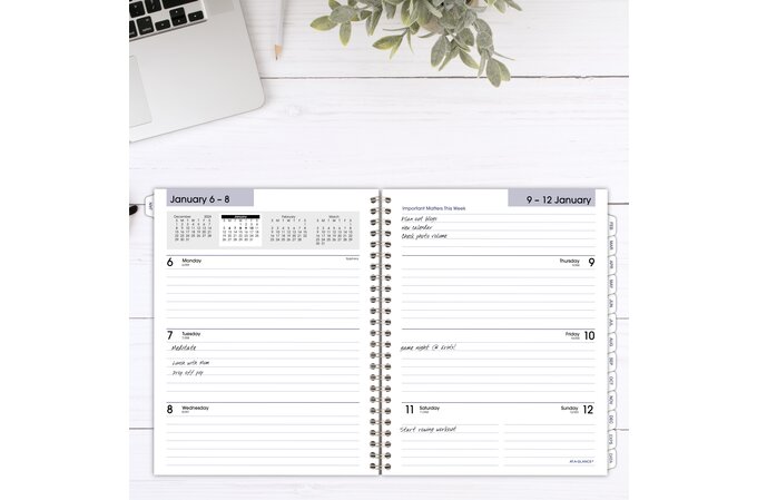 AT-A-GLANCE® DayMinder® Executive 2025 Weekly Monthly Refill for G545 ... AT-A-GLANCE® DayMinder® Executive 2025 Weekly Monthly Refill for G545 ...