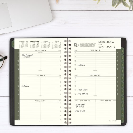AT-A-GLANCE® Recycled 2025 Weekly Monthly Appointment Book Planner ... AT-A-GLANCE® Recycled 2025 Weekly Monthly Appointment Book Planner ...