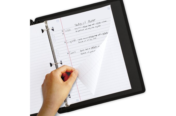 Five Star® Reinforced Filler Paper Plus Study App, Wide Ruled, 8" x 10 ...