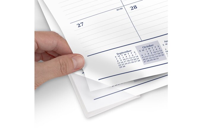 Mead® Basic 2025 15 Month Monthly Desk Pad Calendar Standard 21 3 4