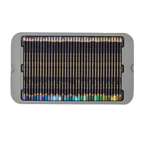 Artist's Pencils | Colouring Pencils | Derwent UK | Derwent Chromaflow Pencils 100 Tin | Derwent UK