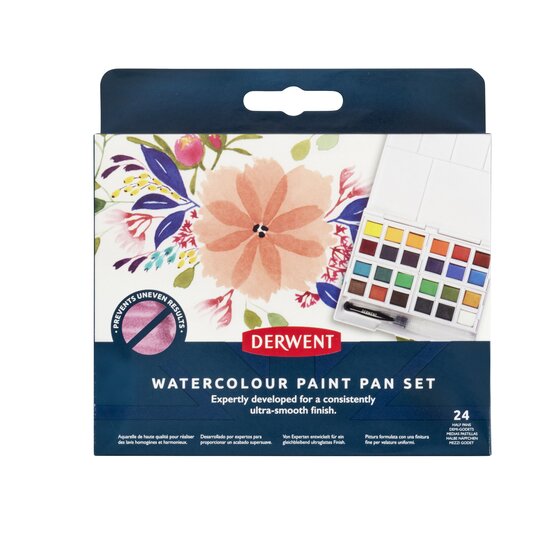 Paints | Watercolour Paint Pans | Derwent UK | Derwent Watercolour ...