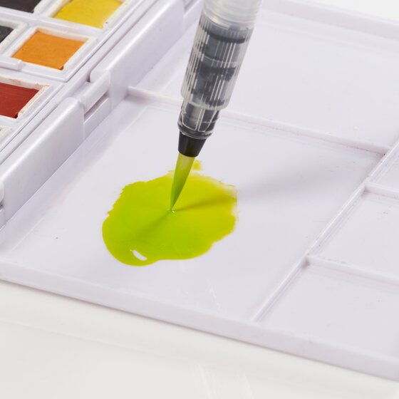 Paints | Watercolour Paint Pans | Derwent UK | Derwent Inktense 24 ...