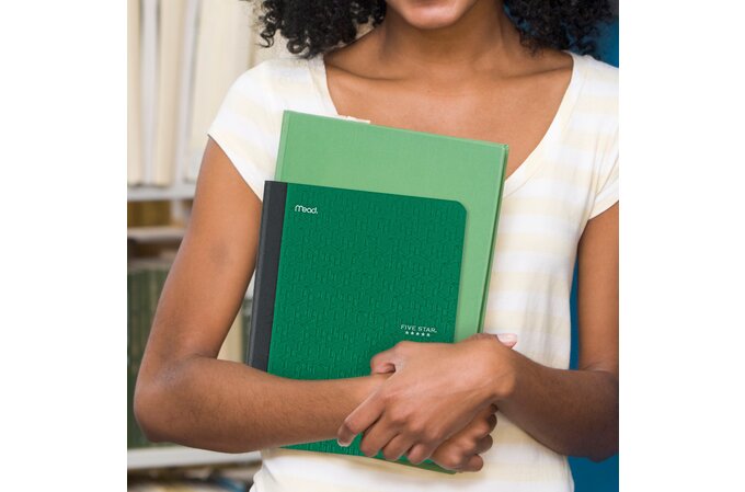 Five Star® Composition Book Plus Study App, College Ruled, 80 Sheets, 7 ...