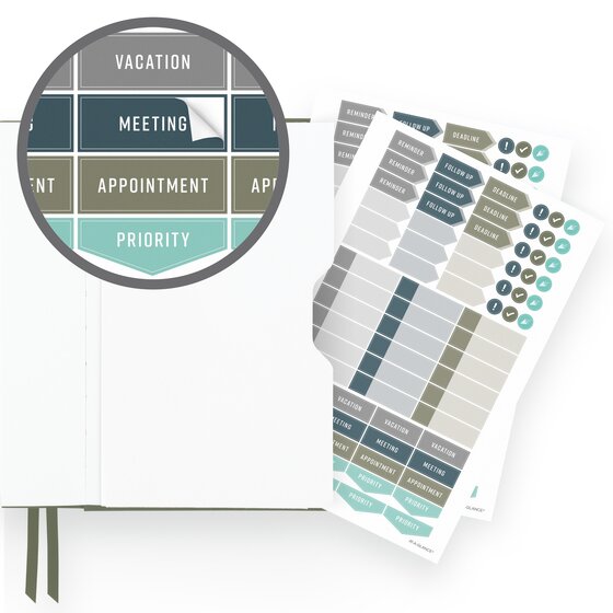 AT-A-GLANCE® FOUNDATION GOAL SETTING Undated Weekly Monthly Planners ...