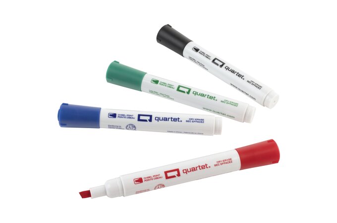 Quartet® Classic Dry-Erase Kit, Chisel Tip Dry-Erase Markers, Eraser ...