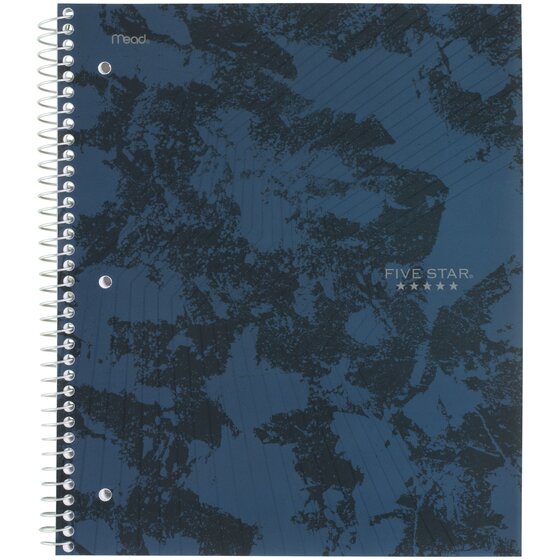 Five Star® Graphics Spiral Notebook Plus Study App, 1 Subject, College ...