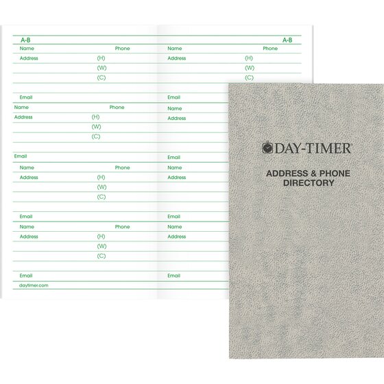 Day-Timer Two Page Per Day Original Planner Refills, Wirebound, Compact ...