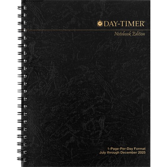 Day-Timer® July 2025 – June 2026 One Page Per Day Planner Refill ...