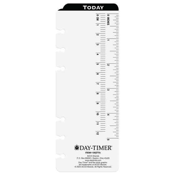 Day-Timer® Today Page Marker, Portable Size, 2 1/2" x 6 3/4" | Page ...