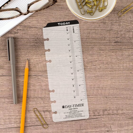 Day-Timer® Today Page Marker, Portable Size, 2 1/2" x 6 3/4" | Page ...