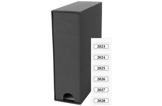 Day-Timer® Archive Storage Set, 2", 3 Ring, Loose-Leaf, Desk Size, 5 1/ ...