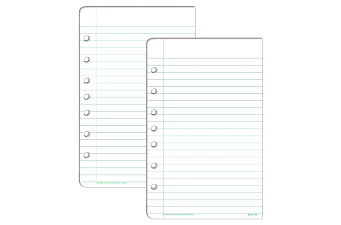 Day-Timer® Wide Ruled Note Pad, Desk Size, 5 1/2" x 8 1/2", 2 Pack ...