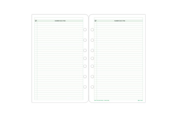 Day-Timer® Lined To Be Done Pages, Small, 5 1/2" x 8 1/2", 2 Pack ...