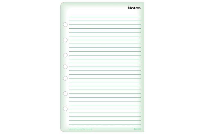 Day-Timer® Lined Note Pad, Green, Desk Size, 5 1/2" x 8 1/2", 2 Pack ...