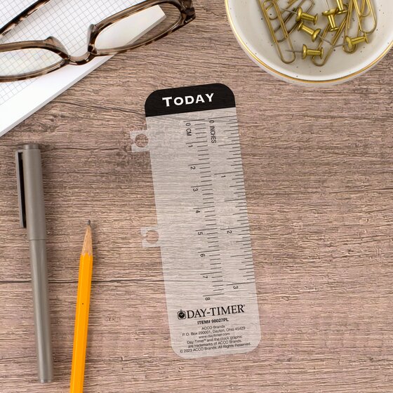 Day-Timer® Today Page Locator Ruler, Pocket or Compact Size | Page ...