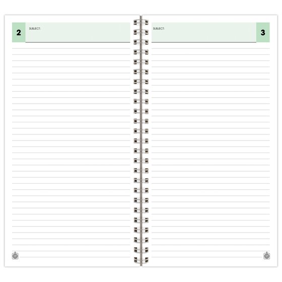 Day-Timer® All Purpose Notebook Set, Black, Pocket Size, 3 1/2" x 6 1/2 ...