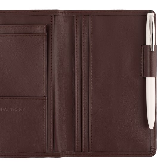 Day-Timer Antique Vinyl Planner Cover, Pocket Size, 3 1/2" x 6 1/2 ...