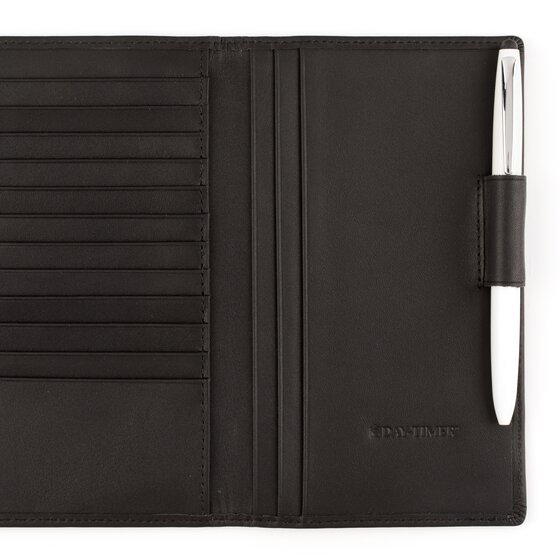 Day-Timer® Verona Leather Credit Card Wallet, Black, Pocket Size, 3 1/2 ...