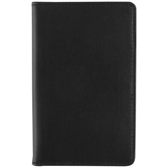 Day-Timer® Antique Vinyl Open Style Planner Wallet, Black, Compact Size ...