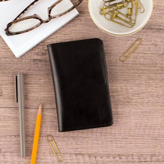 Day-Timer Western Coach Leather Planner Covers, Compact Size, 3" x 5 ...